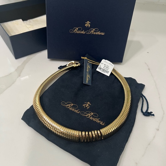 Brooks Brothers | Jewelry | Nwt Brooks Brothers 346 Gold Tone Coil Like ...